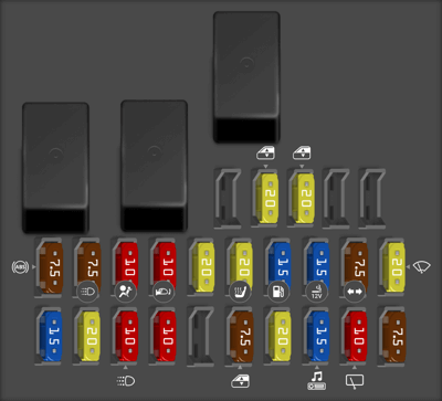 2005 Acura RSX Cigarette lighter fuse - StartMyCar