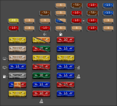 2000 G1 Audi A3 fuse box diagram - StartMyCar