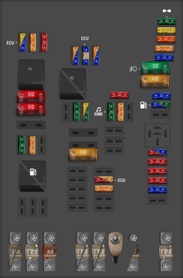2010 Audi A3 fuse box diagram - StartMyCar