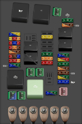 2015 Audi A3 fuse box diagram - StartMyCar
