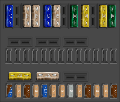 2024 Audi e-tron fuse box diagram - StartMyCar
