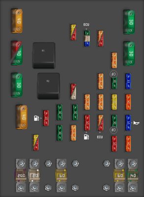 2015 Audi Q3 fuse box diagram - StartMyCar