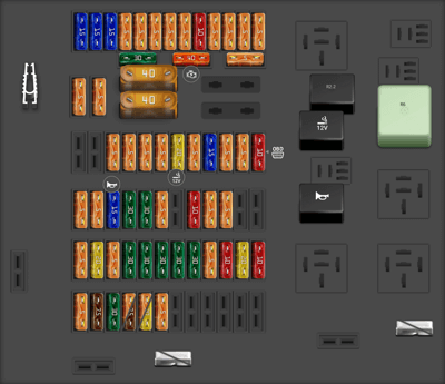 2020 Audi R8 fuse box diagram - StartMyCar