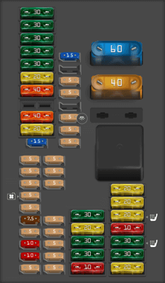 2019 G20 BMW 3 Series fuse box diagram - StartMyCar