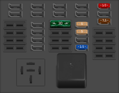 2021 BMW X4 fuse box diagram - StartMyCar