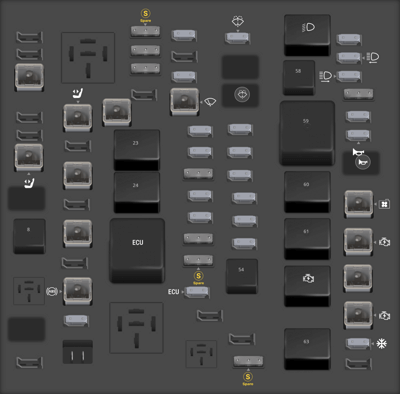 2016 Cadillac ATS fuse box diagram - StartMyCar