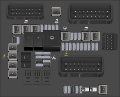 Cadillac ATS fuse box diagrams for all years - StartMyCar