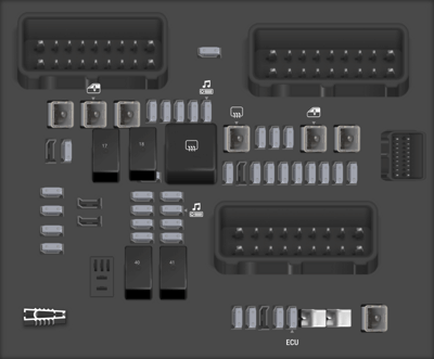 Cadillac ATS fuse box diagrams for all years - StartMyCar