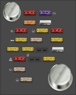 1980 Cadillac De Ville fuse box diagram - StartMyCar