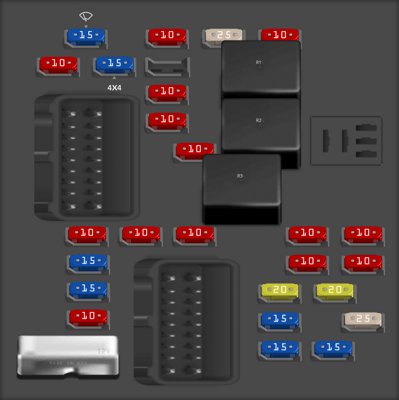 2005 Cadillac Escalade fuse box diagram - StartMyCar