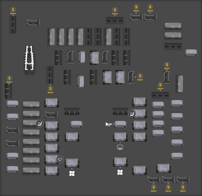 2024 Cadillac Lyriq fuse box diagram - StartMyCar