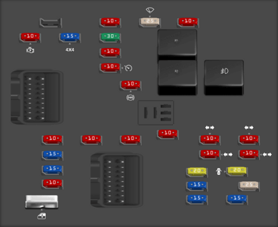2006 Chevrolet Avalanche fuse box diagram - StartMyCar