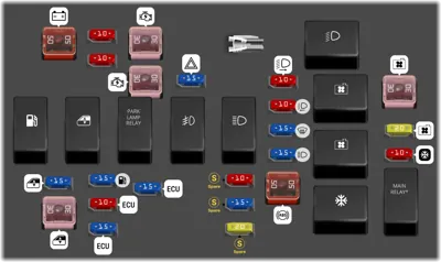 2015 Chevrolet Aveo Fuel pump relay - StartMyCar