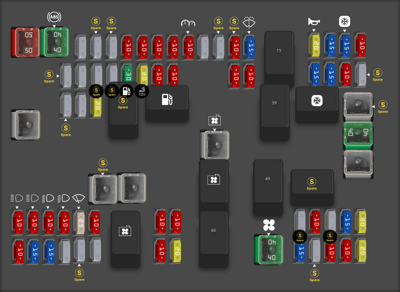 2012 Chevrolet Express 1500 Fuel pump relay - StartMyCar
