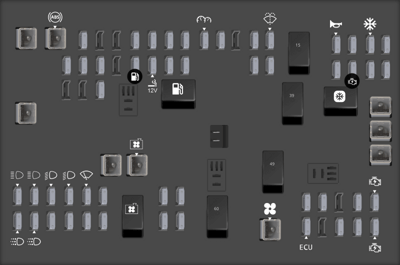 2018 Chevrolet Express 1500 Fuel pump relay - StartMyCar