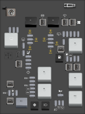 Chevrolet Sonic fuse box diagrams for all years - StartMyCar