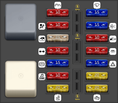 2003 Chevrolet Spark Air conditioning relay - StartMyCar