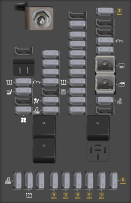 Chevrolet Spark fuse box diagrams for all years - StartMyCar