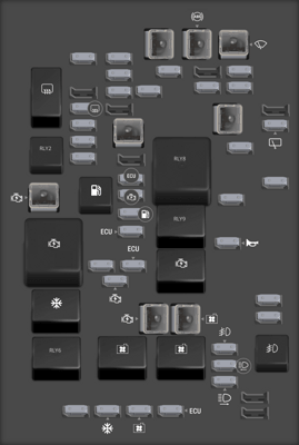 2018 Chevrolet Spark fuse box diagram - StartMyCar