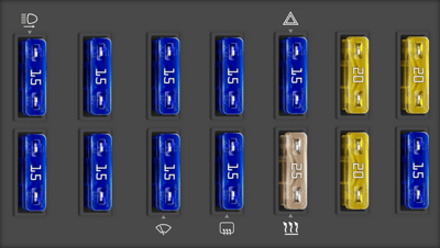 1993 Chevrolet Tracker fuse box diagram - StartMyCar
