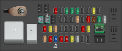 Chevrolet Tracker fuse box diagrams for all years - StartMyCar