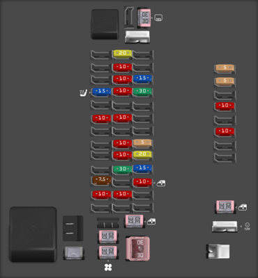 Chevrolet Traverse fuse box diagrams for all years - StartMyCar