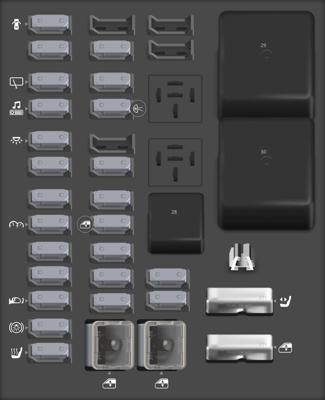 2007 Chevrolet Uplander fuse box diagram - StartMyCar