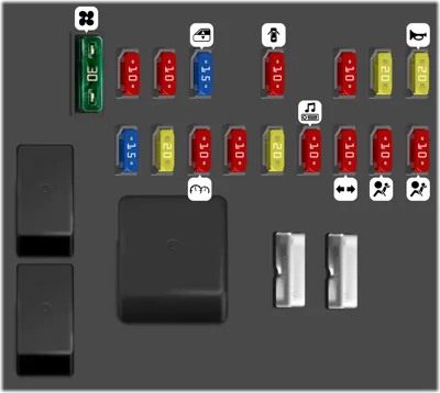 2006 Chrysler Sebring Sedan & Convertible (JR) fuse box diagram ...