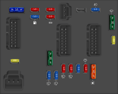 2005 Citroën C2 Headlight fuse - StartMyCar