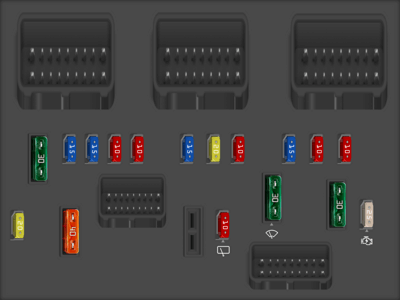 Citroën C2 fuse box diagrams for all years - StartMyCar
