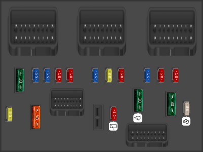 Citroën C2 fuse box diagrams for all years - StartMyCar
