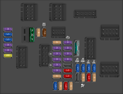 2014 Citroën C4 fuse box diagram - StartMyCar
