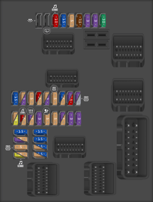 2019 Citroën Dispatch fuse box diagram - StartMyCar