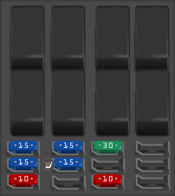 2015 Citroën Relay fuse box diagram - StartMyCar