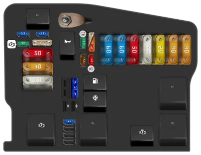 2022 Dacia Duster G1 1st facelift Fuel pump relay - StartMyCar