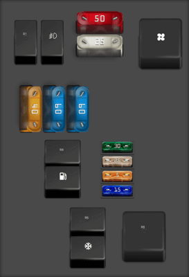 2013 Dacia Sandero fuse box diagram - StartMyCar