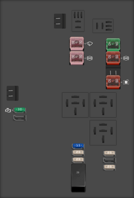2009 Dodge Challenger fuse box diagram - StartMyCar