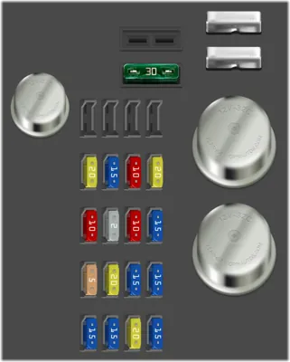 Diagramme de fusibles Dodge Ram 1995 - StartMyCar