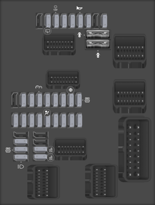 2019 DS DS7 fuse box diagram - StartMyCar