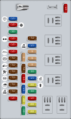 2010 Ar Fiat Ducato Cigarette lighter fuse - StartMyCar