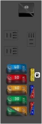 2010 Fiat Palio 1st Gen R3 Fuel pump fuse - StartMyCar