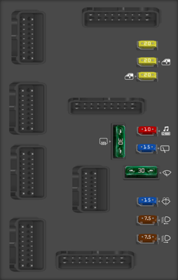 2004 Fiat Panda Horn relay - StartMyCar