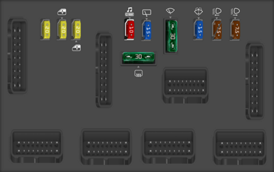 2007 G2 Fiat Panda Air conditioning relay - StartMyCar