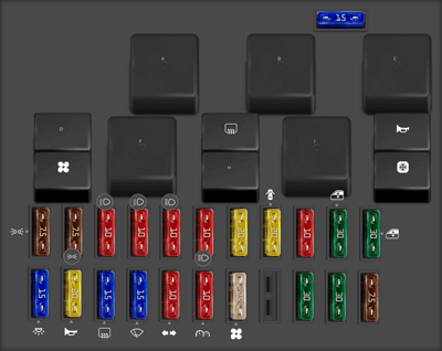 2001 Fiat Uno Air conditioning relay - StartMyCar