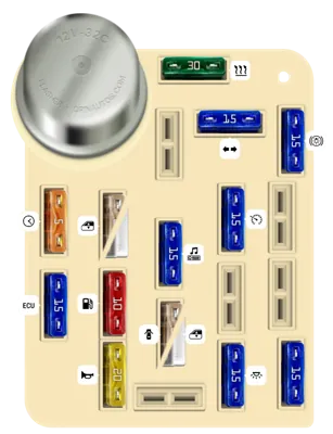 1983 Ford F-150 Cigarette lighter fuse - StartMyCar