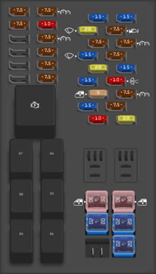 Ford Fiesta ST fuse box diagrams for all years - StartMyCar