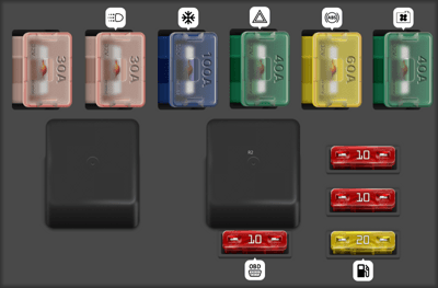 Ford Laser fuse box diagrams for all years - StartMyCar