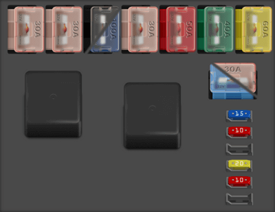 1996 Ford Laser fuse box diagram - StartMyCar