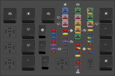 2015 Ford Transit 150 fuse box diagram - StartMyCar