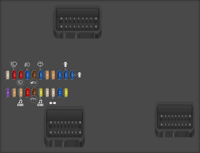 2013 Ford Transit Custom fuse box diagram - StartMyCar